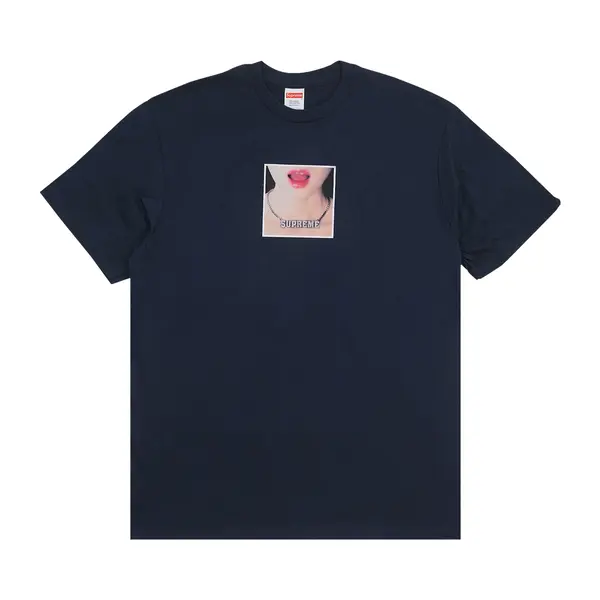 Supreme Necklace Tee - Black
