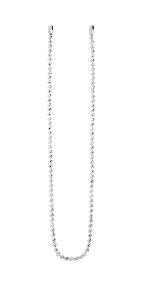 OSSA Ballchain Crossbody Phone Strap - Rhodium