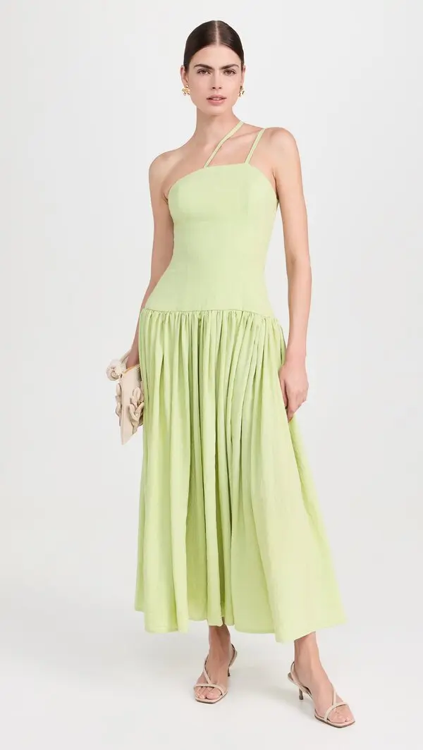 sachin and babi light blue dress Jacinda Drop Waist Maxi Dress