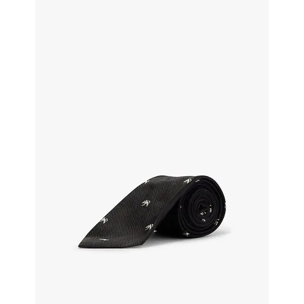 Dunhill Tweenie Devil Silk-twill Tie