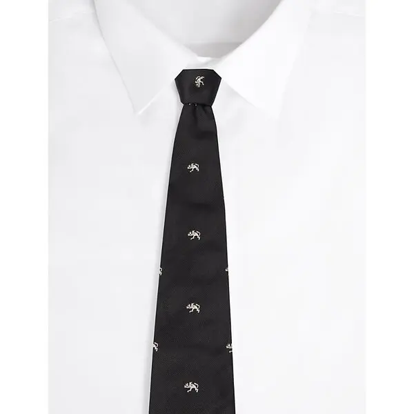 Dunhill Tweenie Devil Silk-twill Tie