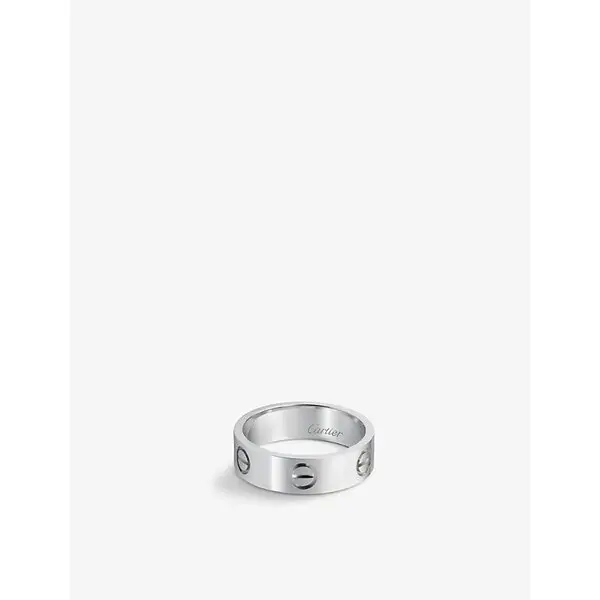 Cartier Love Ring - Platinum