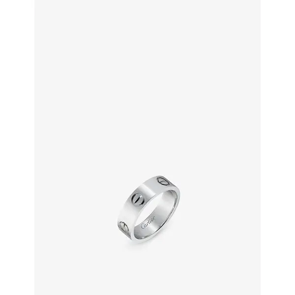 Cartier Love Ring - Platinum