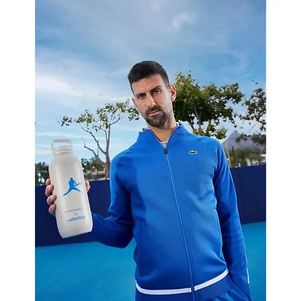 Waterdrop X Novak Djokovic All-Purpose Thermo Stainless-Steel