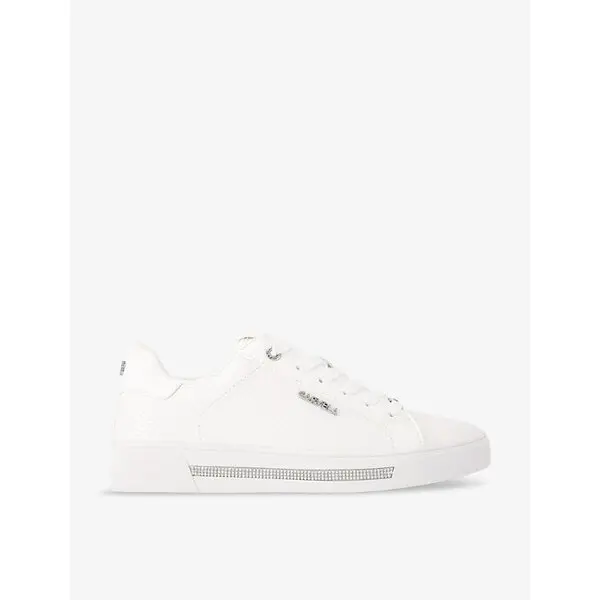 Carvela Low-top Faux Leather Trainers - White