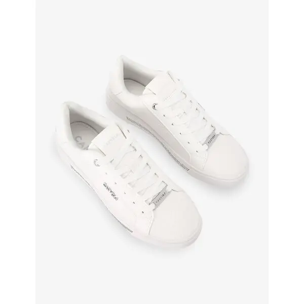 Carvela Low-top Faux Leather Trainers - White