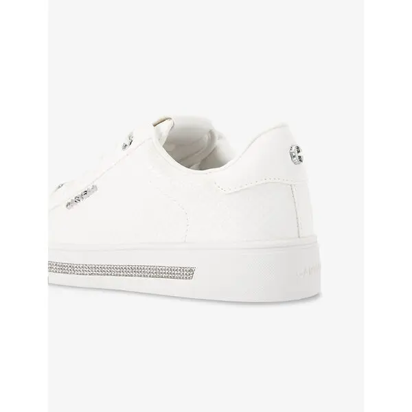 Carvela Low-top Faux Leather Trainers - White