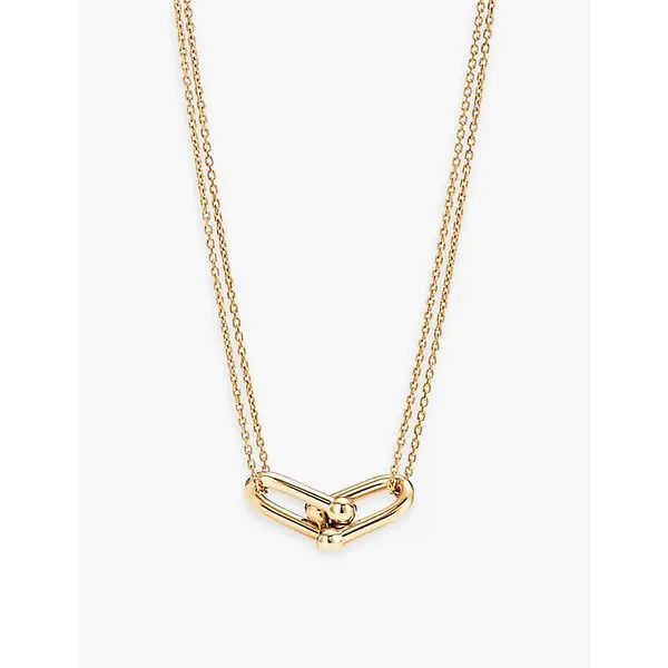 Tiffany & Co. Hardwear Double-link 18ct Pendant Necklace - Yellow Gold