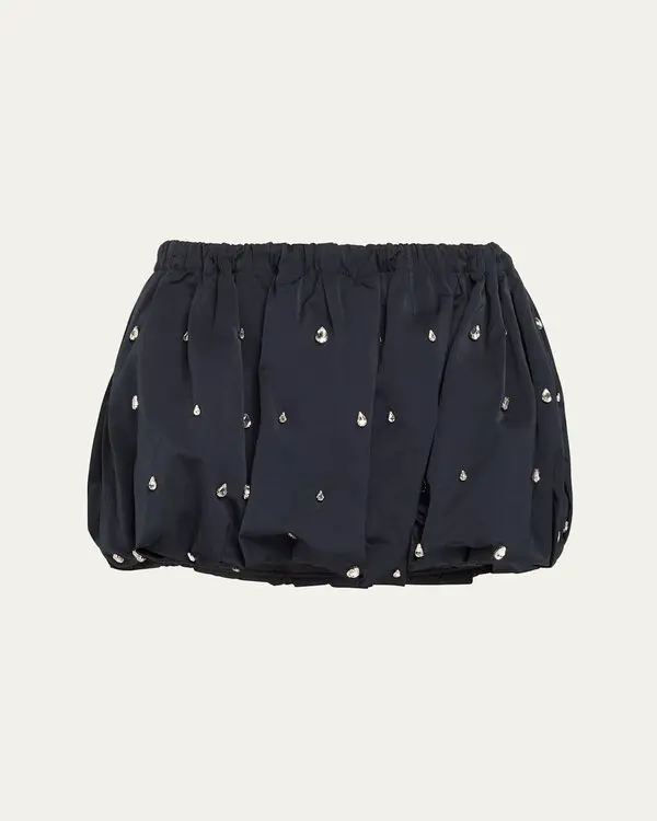 A.L.C. Holly Embellished Mini Skirt - Navy
