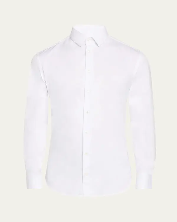 Giorgio Armani Solid Sport Shirt