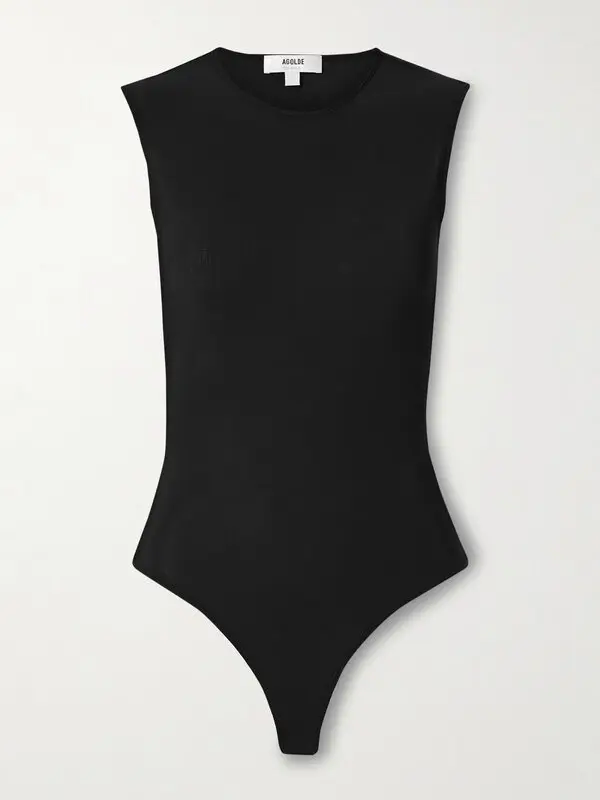 AGOLDE Aura Stretch-jersey Thong Bodysuit