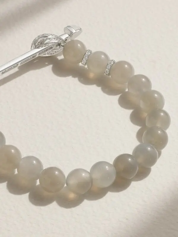 ANANYA 18kt White Gold Multi-stone Bracelet