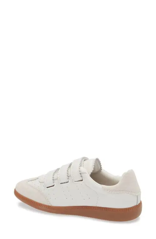 Steve Madden Momentum Leather And Suede Sneakers - White