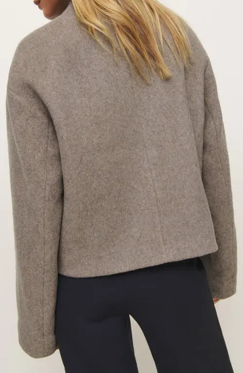 REFORMATION Owen Wool-blend Jacket - Stone