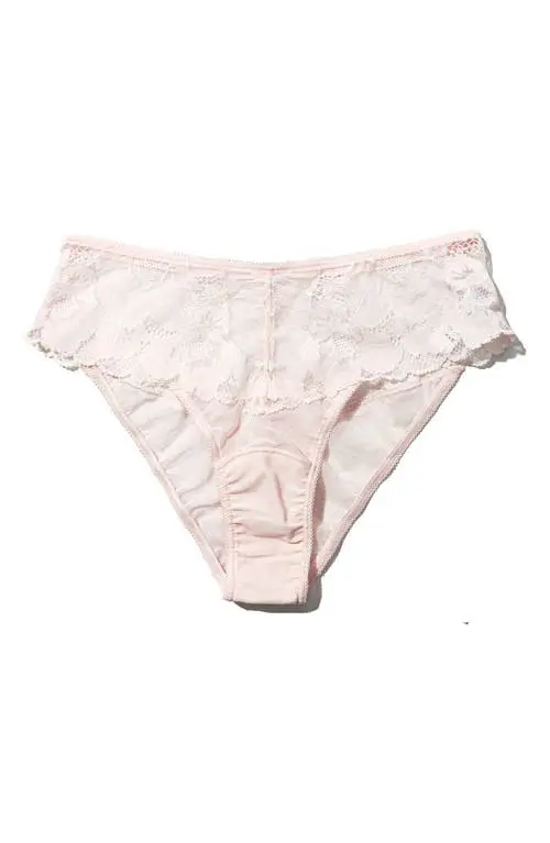 Hanky Panky Mid Rise Lace Trim Panties