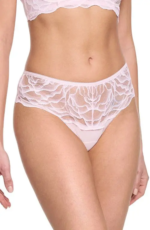 Hanky Panky Mid Rise Lace Trim Panties