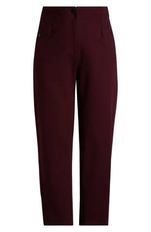 Universal Standard Audrey Ponte Pants - Black Cherry