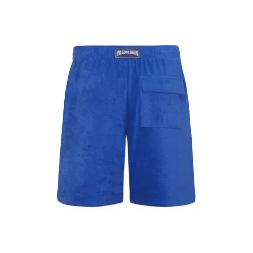 Vilebrequin Solid Organic Terry Bermuda Shorts - Marrakech