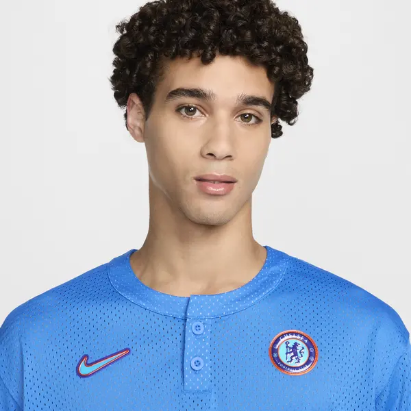 Nike Chelsea Fc Baseball Jersey - Blue | Editorialist
