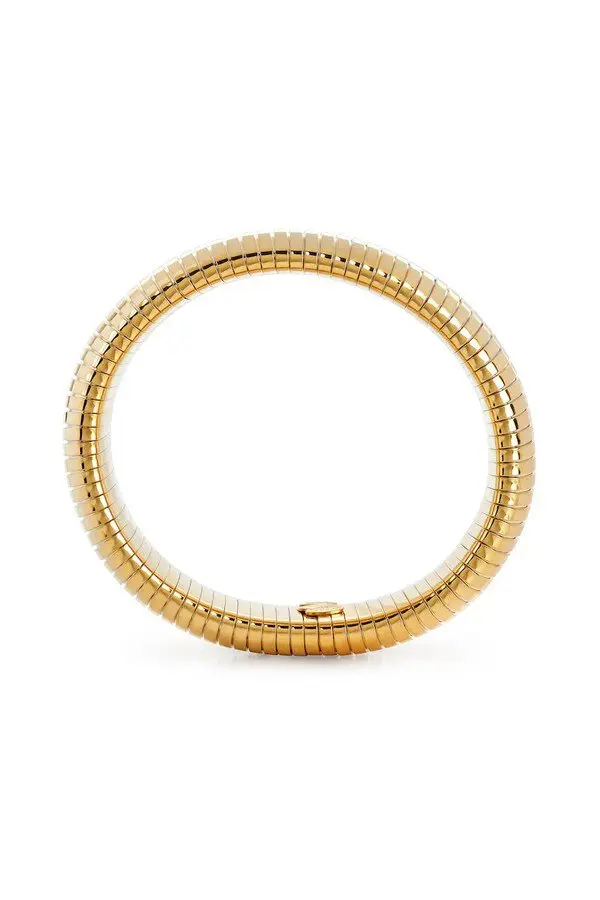 KENNETH JAY LANE Domed Snake Stretch Bracelet