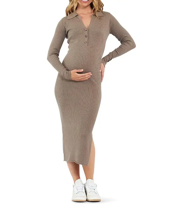 pink cable knit sweater dress Magenta Cable Knit Mock Neck Long Sleeve Sweater Dress