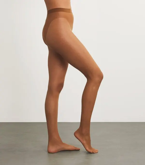 Wolford Luxe 9 Tights - Brown