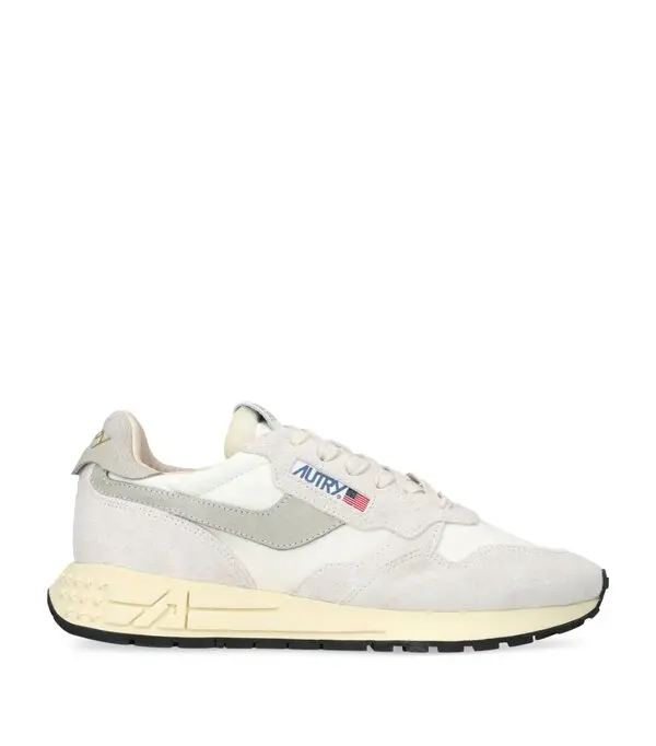 AUTRY Leather Low-top Sneakers - White