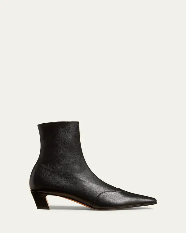 Khaite Nevada Ankle Boots - Black