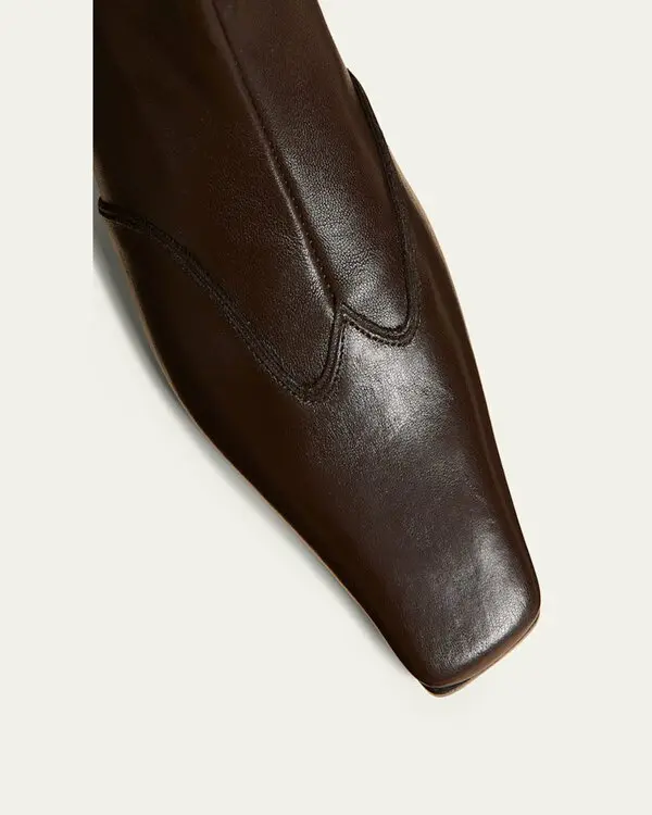 Khaite Nevada Ankle Boots - Black