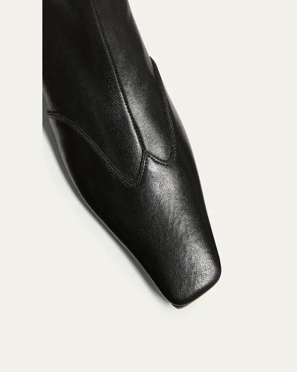 Khaite Nevada Ankle Boots - Black