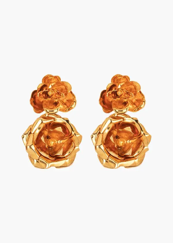 JENNIFER BEHR Rosalia Earrings - Gold