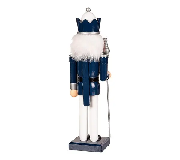 EVERGREEN 12' Wooden Nutcracker Statue With Nfl Team Logo