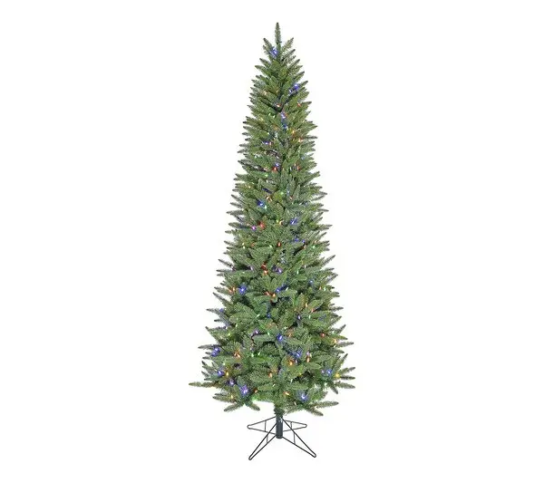 CHRISTMAS TIME 6.5' Windsor Pine Slim Artificia Tree - One-color