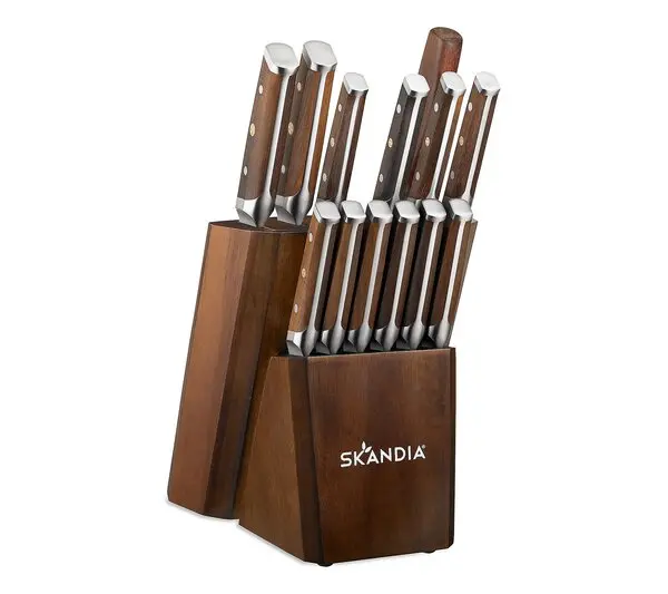 HAMPTON FORGE Skandia Harley 14-piece Block Set - One-color