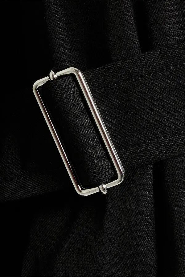 Acne Studios Belted Wool And Hempblend Twill Trench Coat