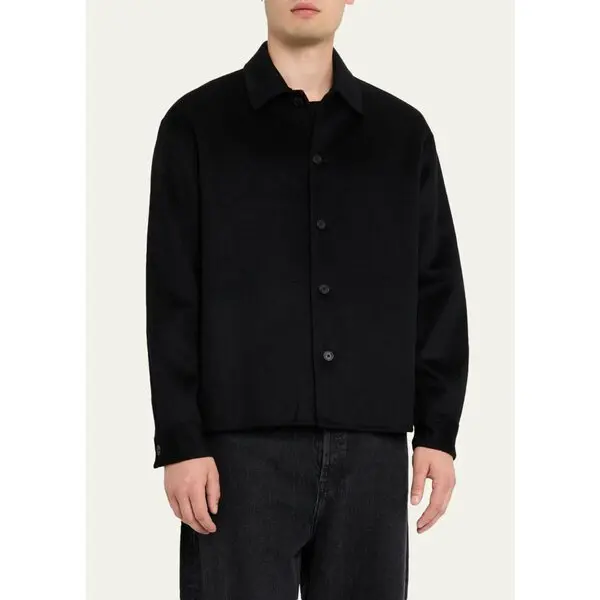 FRAME Double-face Wool Overshirt