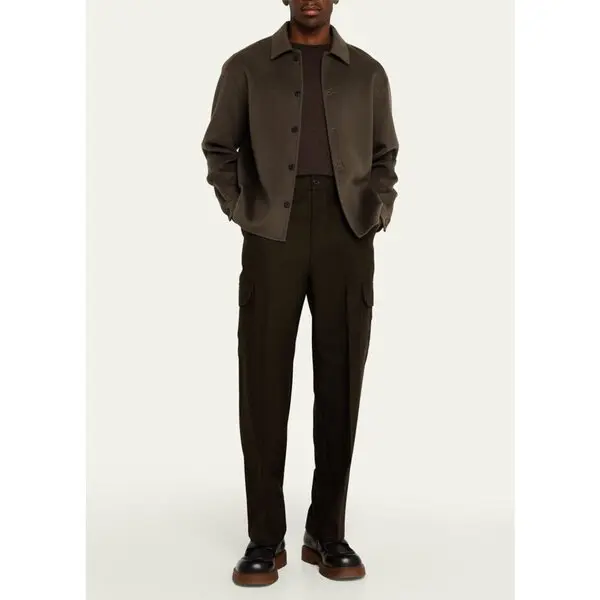FRAME Double-face Wool Overshirt