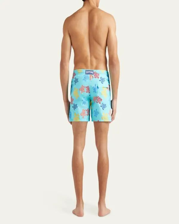 Vilebrequin Multi Turtle-print Swim Shorts