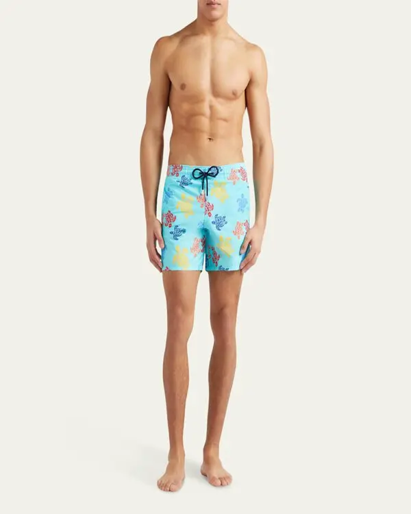 Vilebrequin Multi Turtle-print Swim Shorts