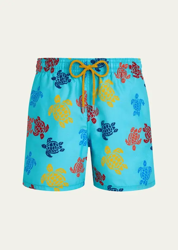 Vilebrequin Multi Turtle-print Swim Shorts