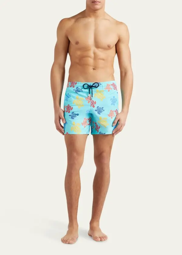 Vilebrequin Multi Turtle-print Swim Shorts