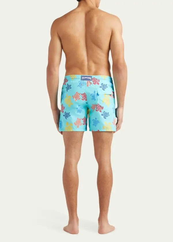 Vilebrequin Multi Turtle-print Swim Shorts