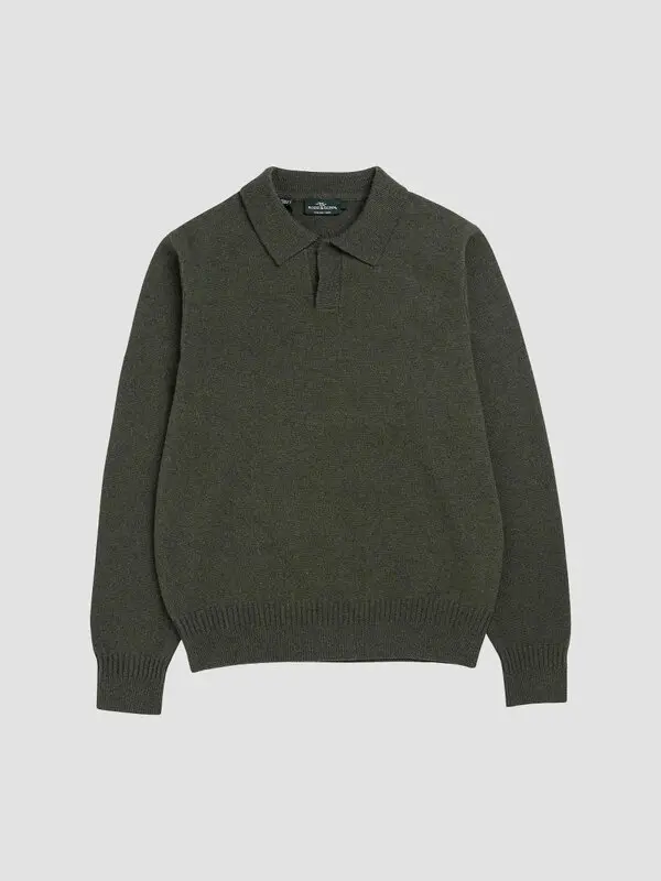 Rodd & Gunn Kingswood Wool-blend Polo Sweater