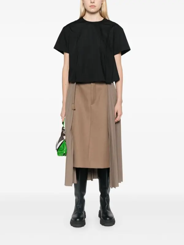 Sacai Pleated T-shirt