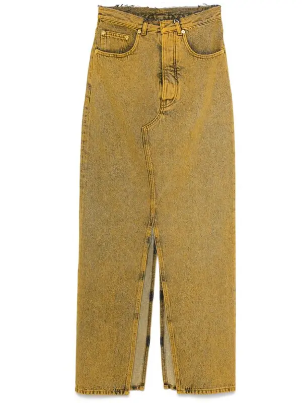 MAISON MARGIELA Denim Maxi Skirt