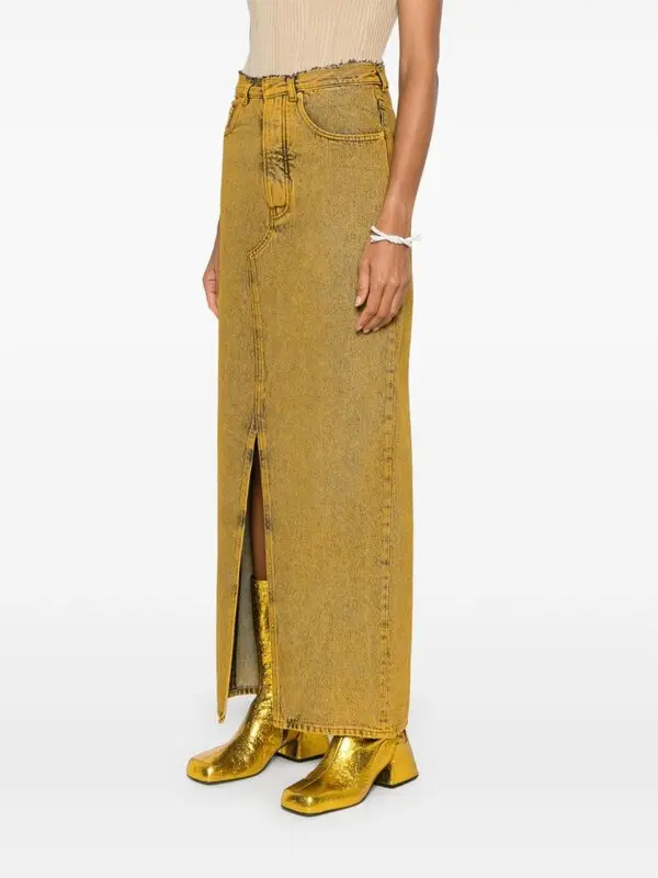 MAISON MARGIELA Denim Maxi Skirt
