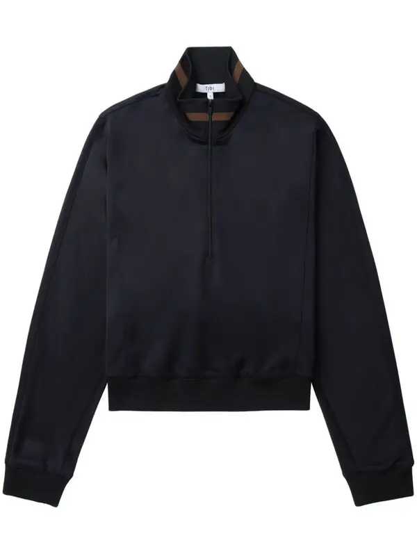 Tibi High-neck Sweatshirt