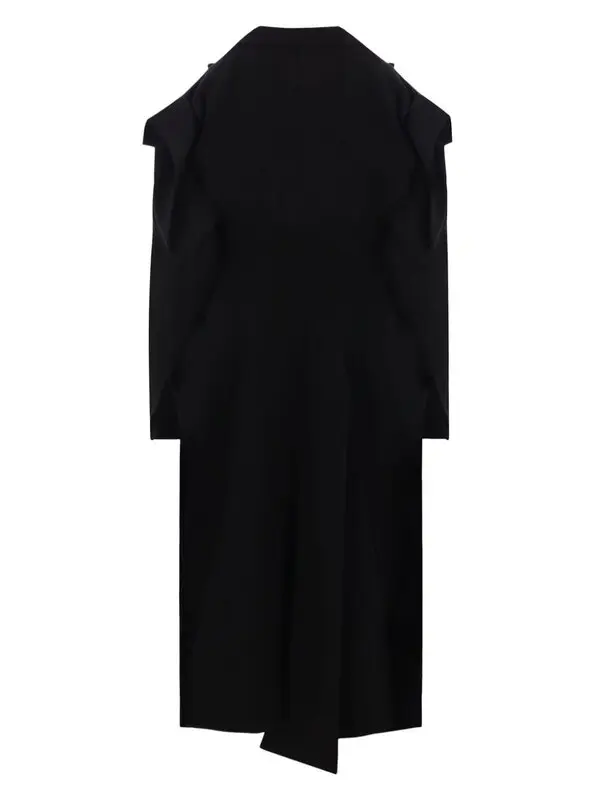 Yohji Yamamoto Open-front Coat