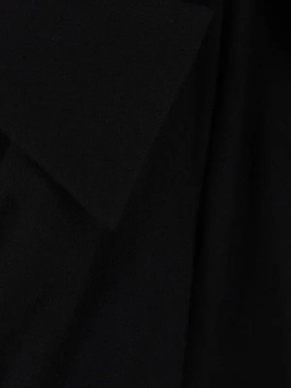 Yohji Yamamoto Open-front Coat