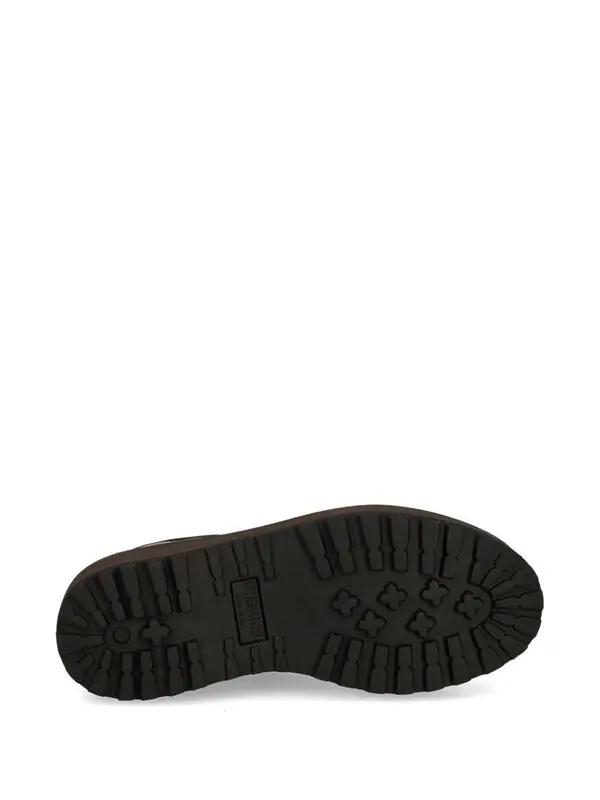 Diemme Cornaro Gomma Leather Low-top Sneakers - Black